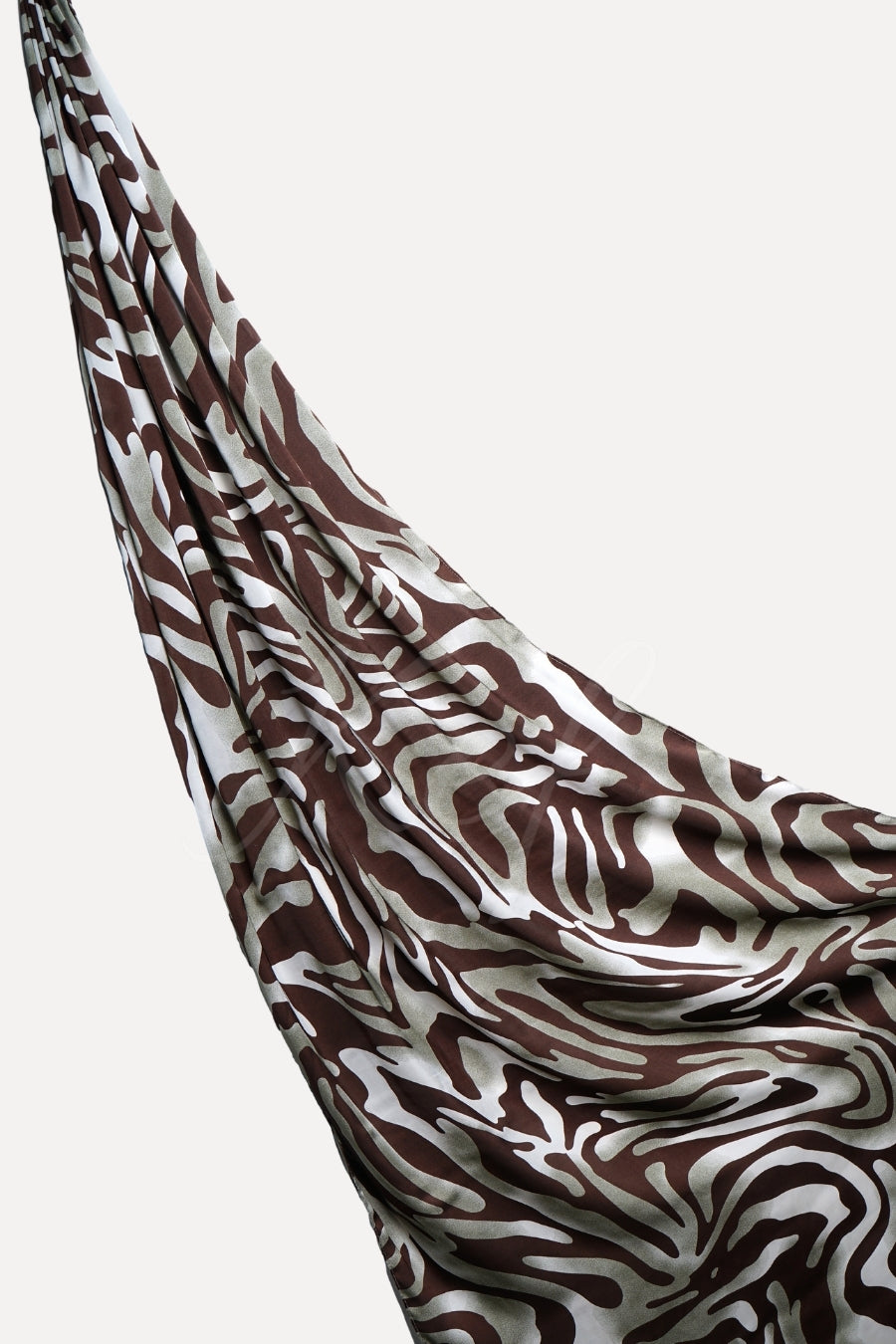 Printed Silk Hijab - Earthbound Echo – KEF